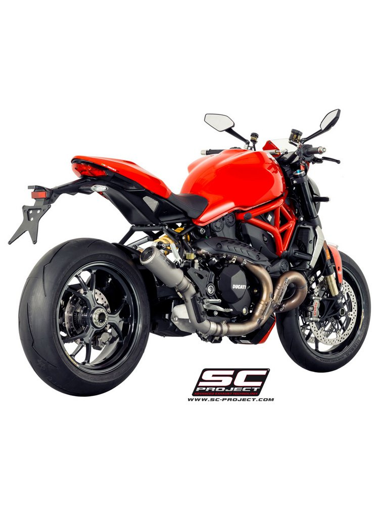 Tłumik CRT Slip-on SC-Project do Ducati MONSTER 1200 R [16-17] | sklep ...