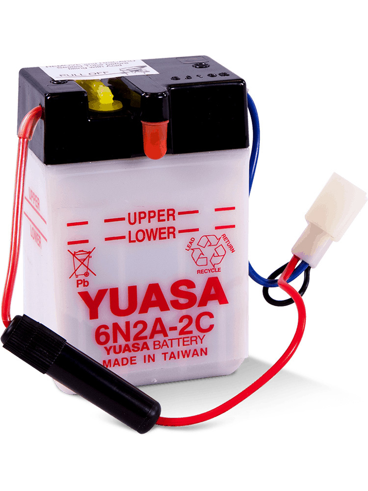 Akumulator Obsługowy YUASA 6N2A-2C - sklep moto-tour.com.pl
