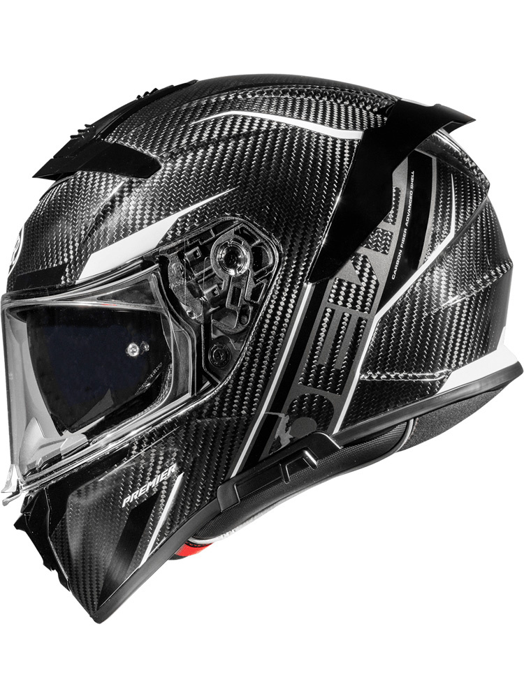 Kask integralny Premier Devil Carbon ST8 czarno-szary | sklep Moto-Tour